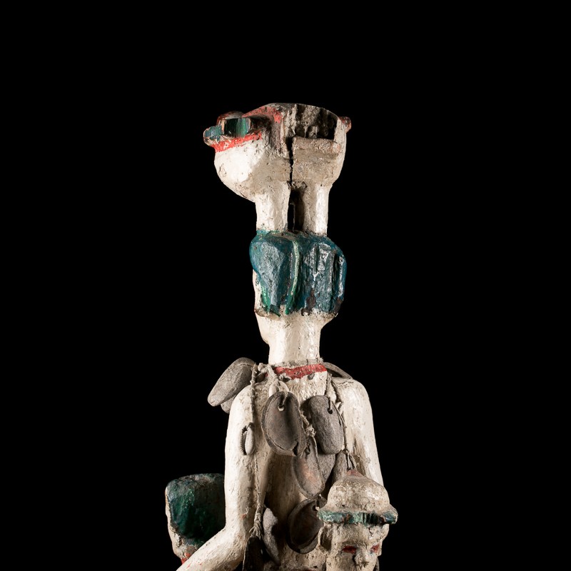 Statue Yoruba Mami Wata - Enchères Art Africain Traditionnel Galerie