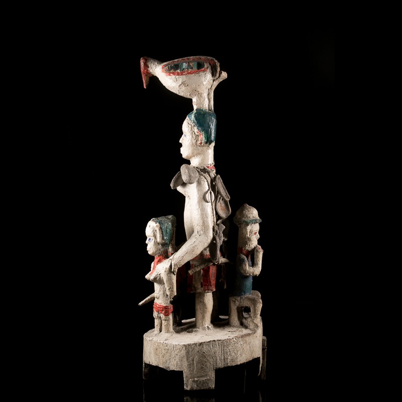 Statue Yoruba Mami Wata - Enchères Art Africain Traditionnel Galerie