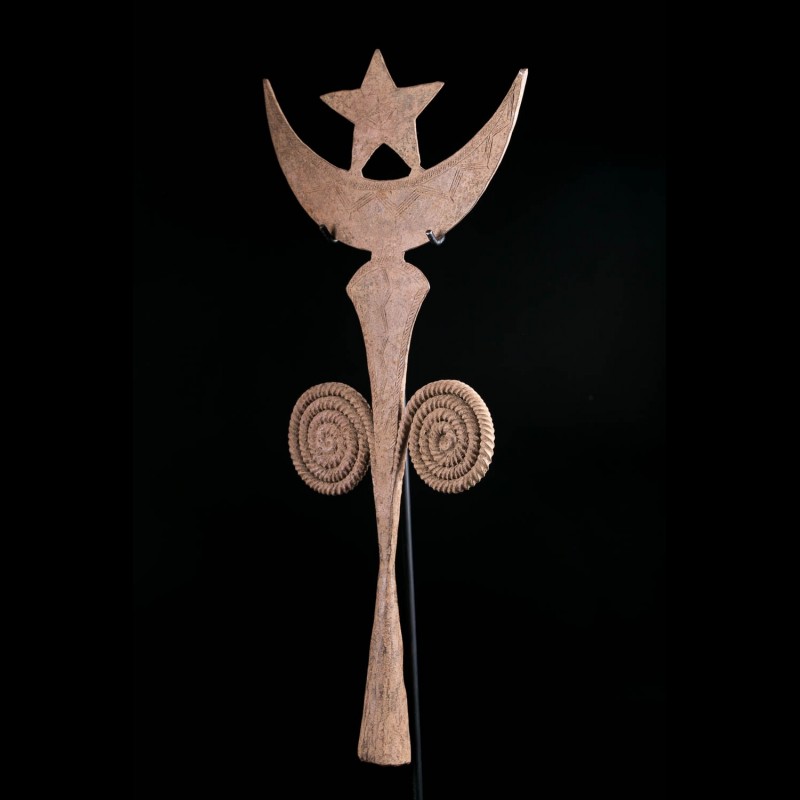 Primitive iron currency - Chamba - Nigeria - traditional african art