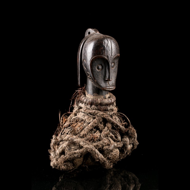 Fang Betsi Añgokh Nlô Byeri reliquary head Gabon - African Art Gallery