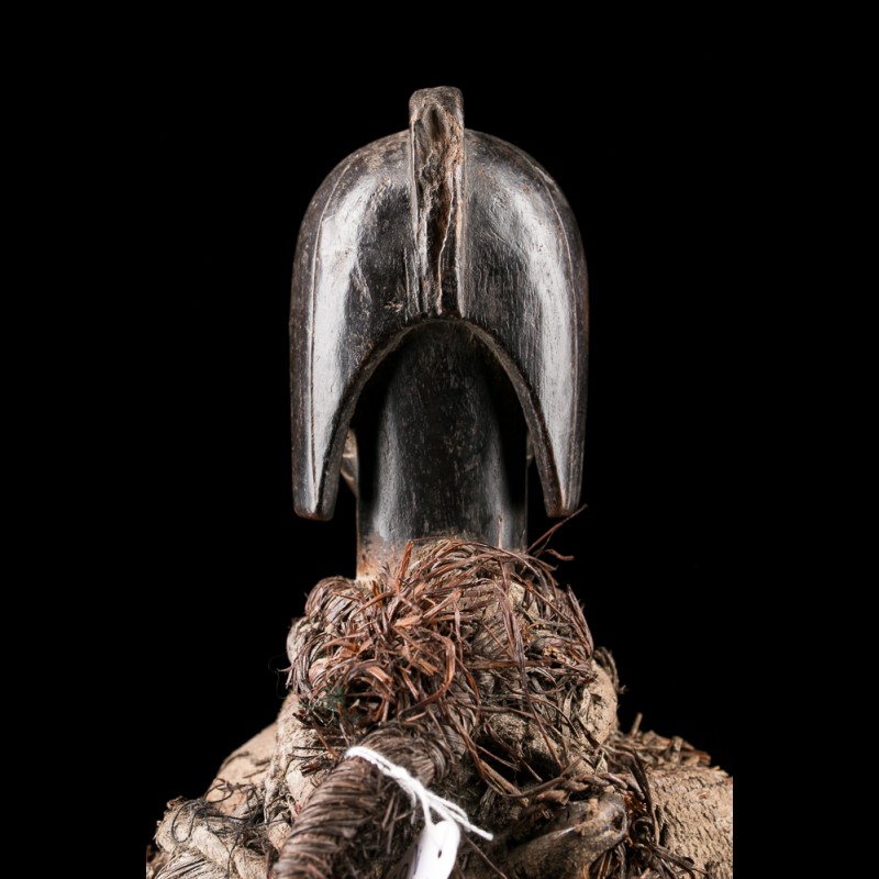 Tête reliquaire Fang Betsi Añgokh Nlô Byeri - Art Africain Traditionnel