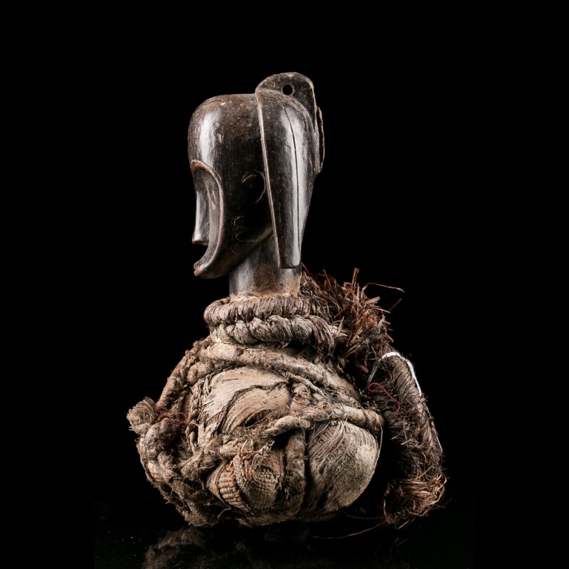 Fang Betsi Añgokh Nlô Byeri reliquary head Gabon - African Art Gallery