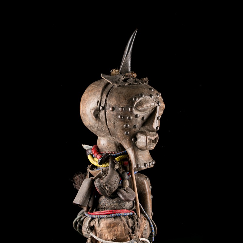 Great Songye Nkishi power figure Congo - African Art Gallery