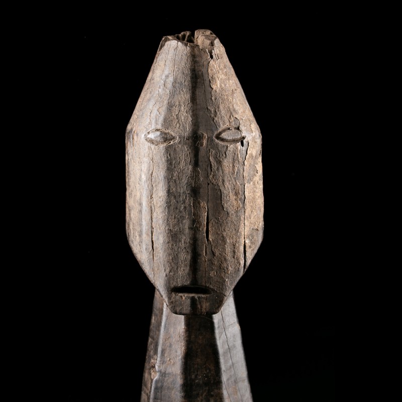 Tête Sikasingo Bembe Kalunga janus Congo - Art Africain Traditionnel