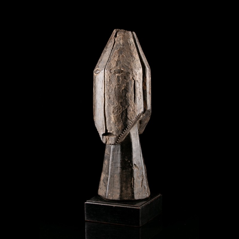 Sikasingo Bembe Kalunga Ase'a janus head Congo - African Tribal Art Gallery