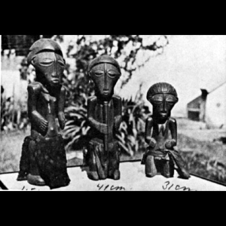 Tête Sikasingo Bembe Kalunga janus Congo - Art Africain Traditionnel