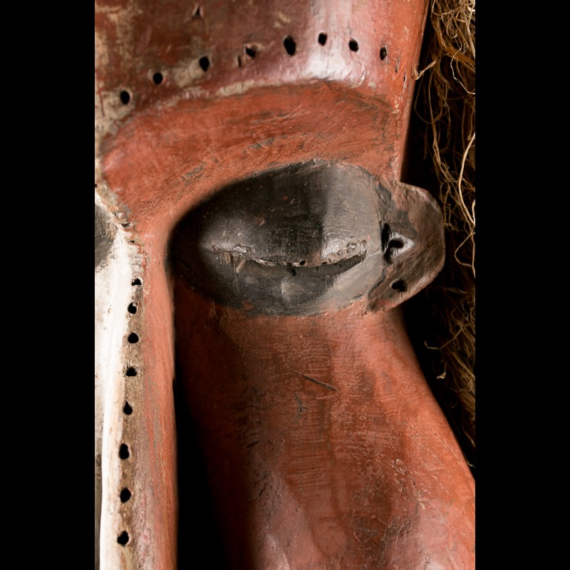 Suku Kakuungu mask Mukanda Congo - African Art Gallery
