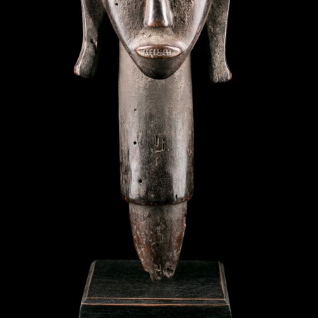 Fang Angokh Nlo reliquary head - African byeri from Gabon african art ...
