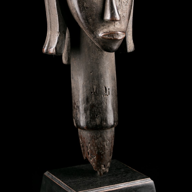 Fang Angokh Nlo reliquary head - African byeri from Gabon african art ...