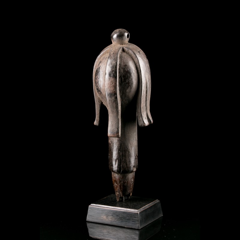 Fang Angokh Nlo reliquary head - African byeri from Gabon african art ...