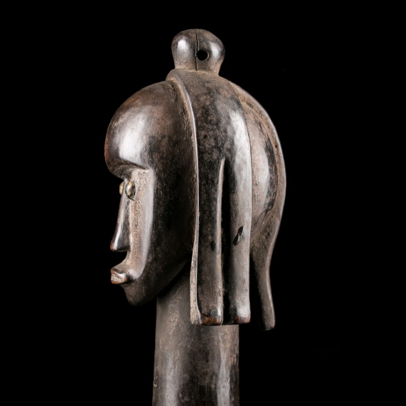 Fang Angokh Nlo reliquary head - African byeri from Gabon african art ...