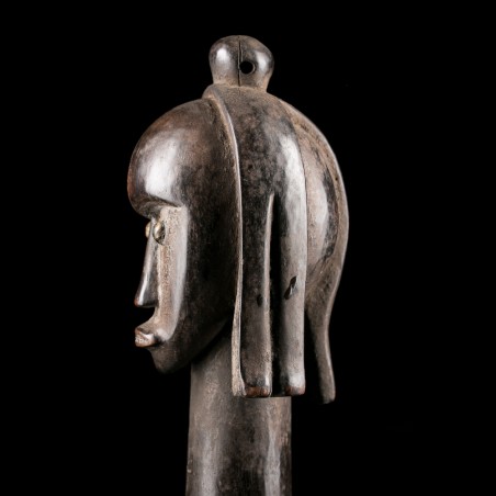 Fang Angokh Nlo reliquary head - African byeri from Gabon african art ...