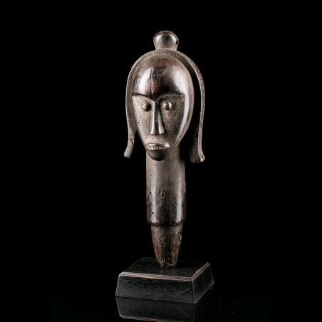 Fang Angokh Nlo reliquary head - African byeri from Gabon african art ...