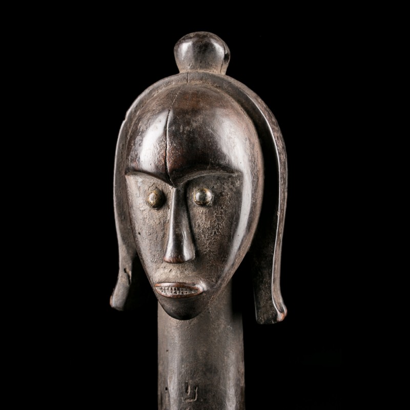 Fang Angokh Nlo reliquary head - African byeri from Gabon african art ...