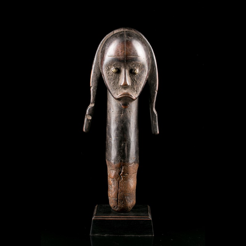Fang Byeri Angokh Nlo reliquary head Gabon - African Art Gallery