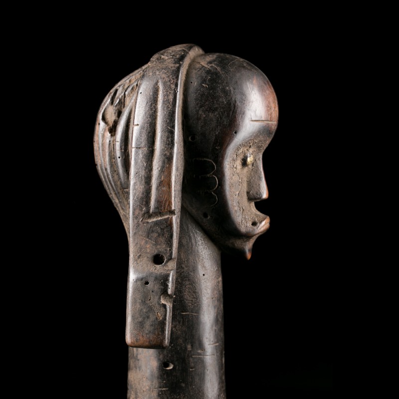 Fang Byeri Angokh Nlo reliquary head Gabon - African Art Gallery