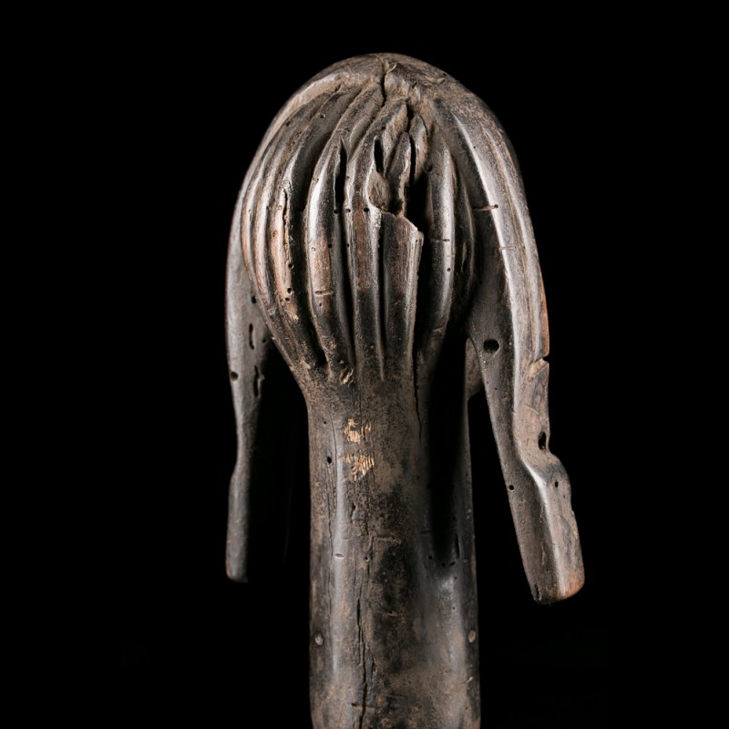 Fang Byeri Angokh Nlo reliquary head Gabon - African Art Gallery