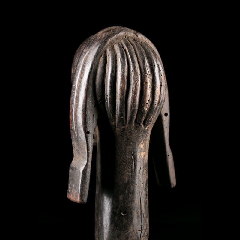 Fang Byeri Angokh Nlo reliquary head Gabon - African Art Gallery