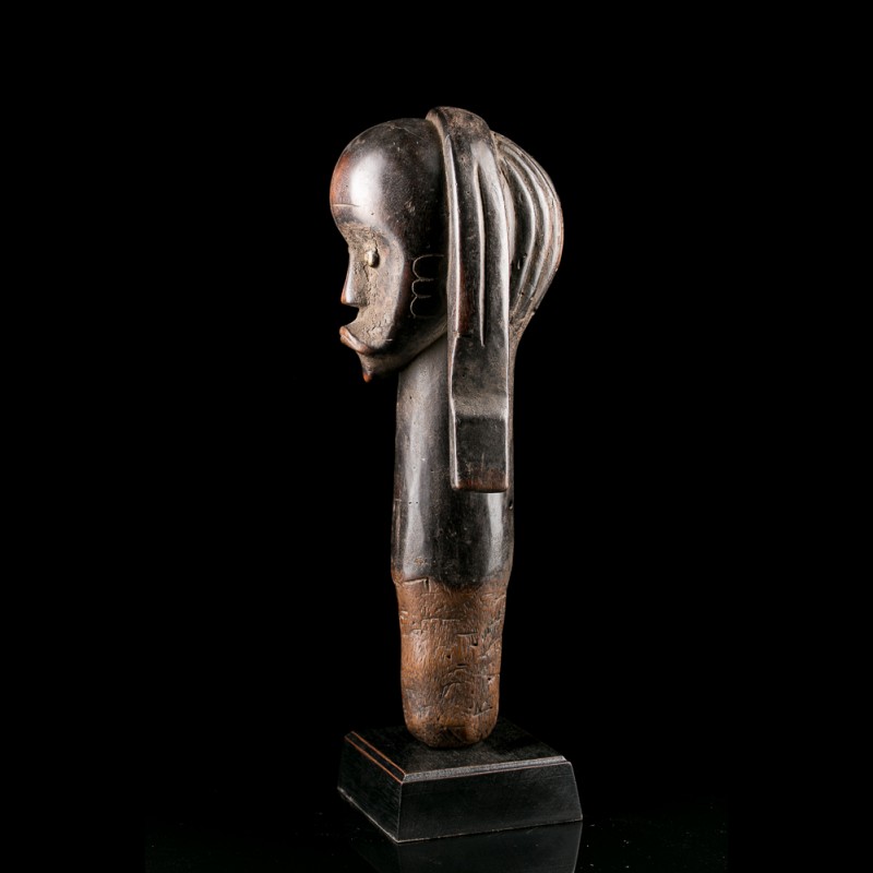 Fang Byeri Angokh Nlo reliquary head Gabon - African Art Gallery