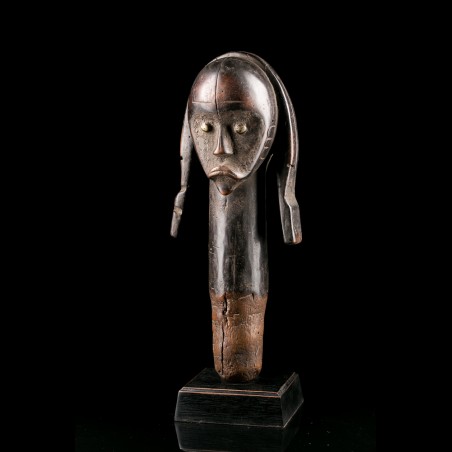 Fang Byeri Angokh Nlo reliquary head Gabon - African Art Gallery
