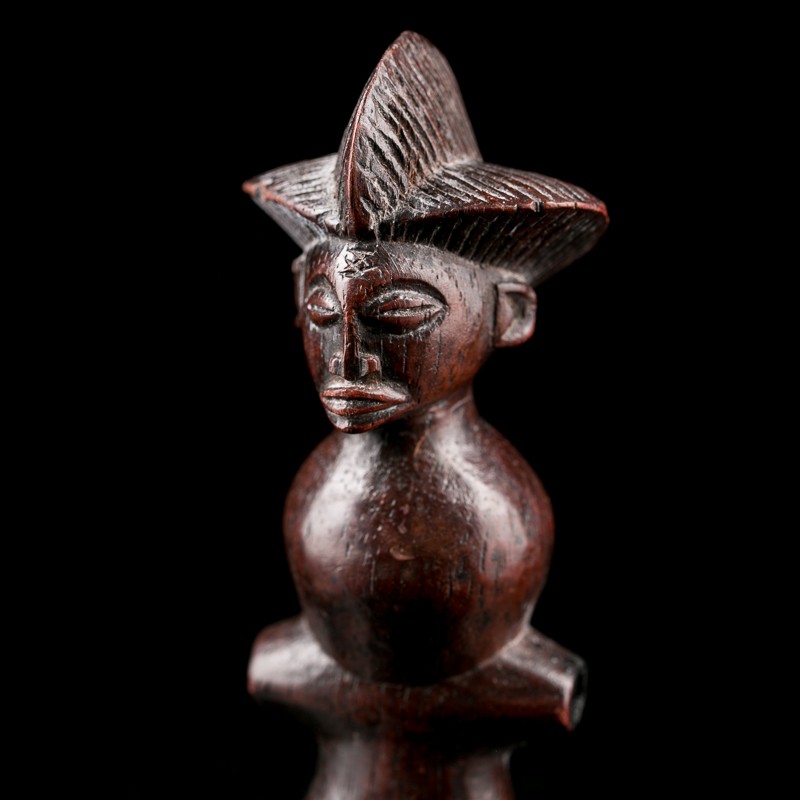 Chokwe Kasengosengo whistle Angola - African Art Gallery