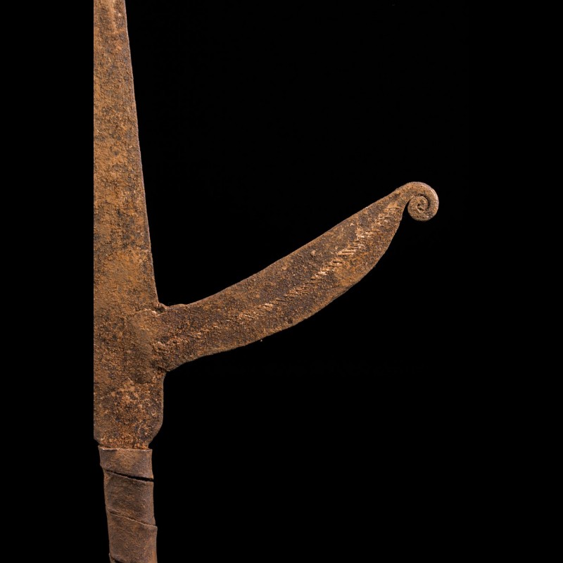 Iron primitive currency - Ngombe - Congo - traditional african art 00273