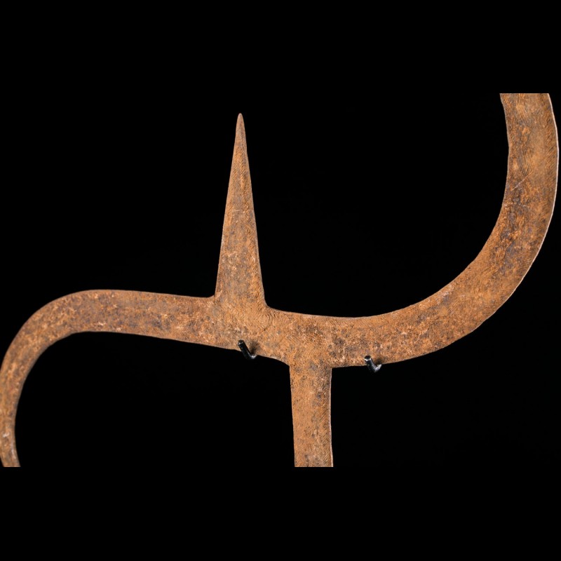 Iron primitive currency - Ngombe - Congo - traditional african art 00273