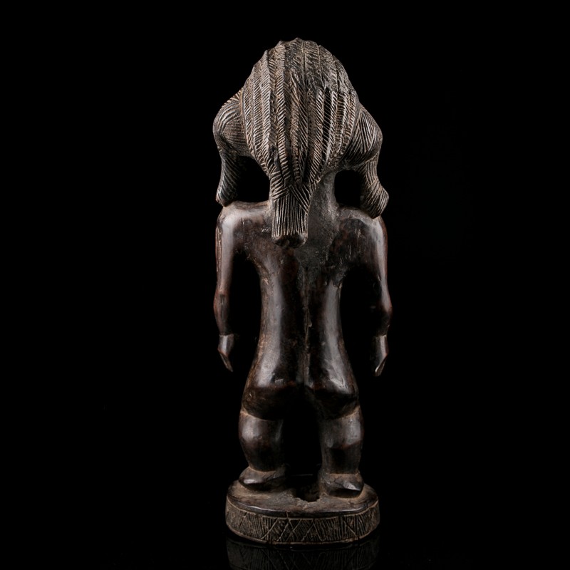 Chokwe Namata spouse figure - Art African figure Angola Heritage Galerie