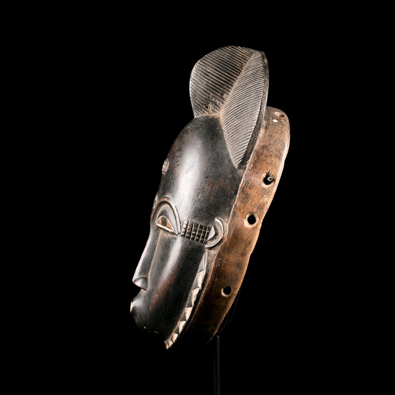 Masque Baoulé portrait - Masque africain Art Héritage Galerie