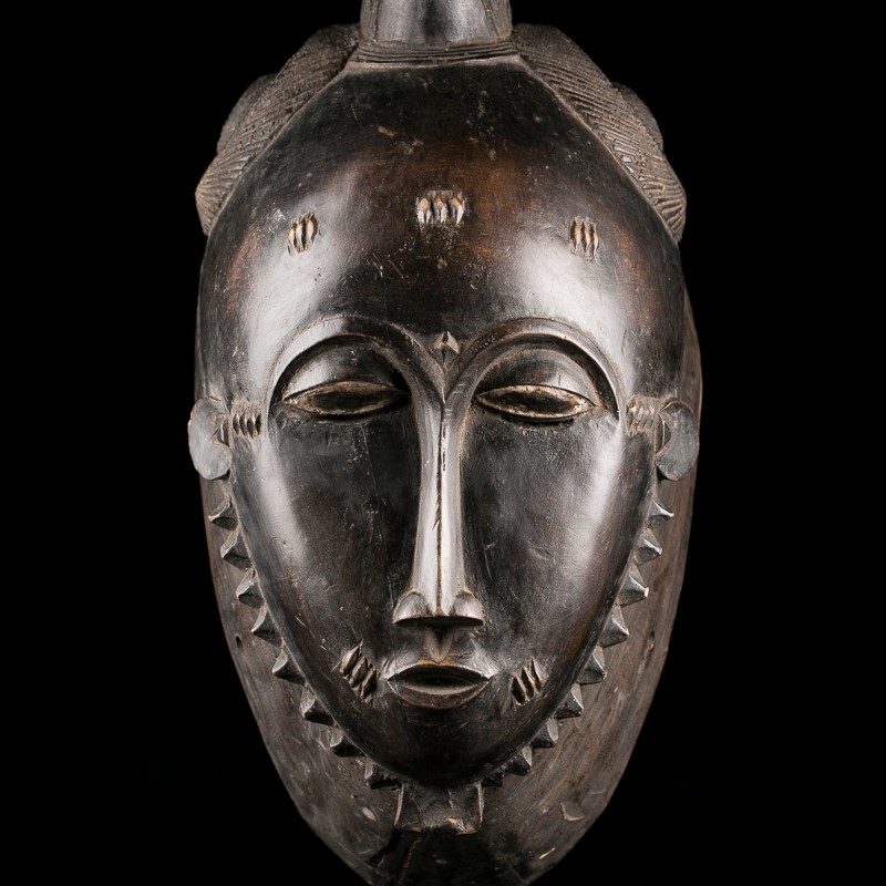 Baule Mblo mask - Ivory Coast african mask Art Heritage Gallery