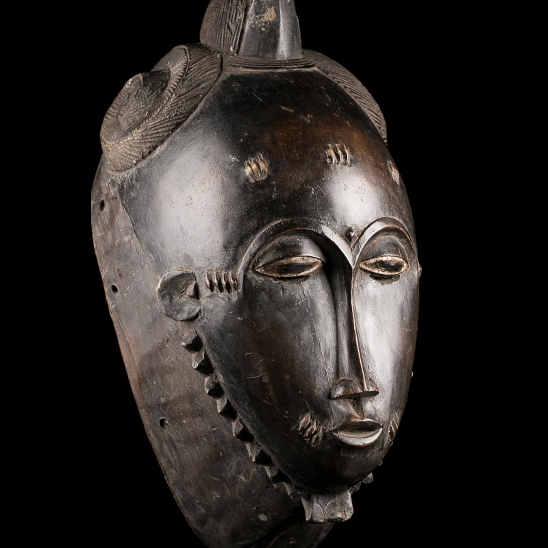 Baule Mblo mask - Ivory Coast african mask Art Heritage Gallery