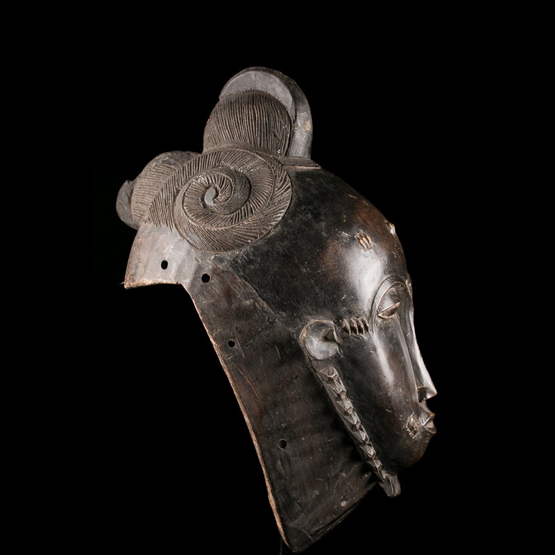 Baule Mblo mask - Ivory Coast african mask Art Heritage Gallery