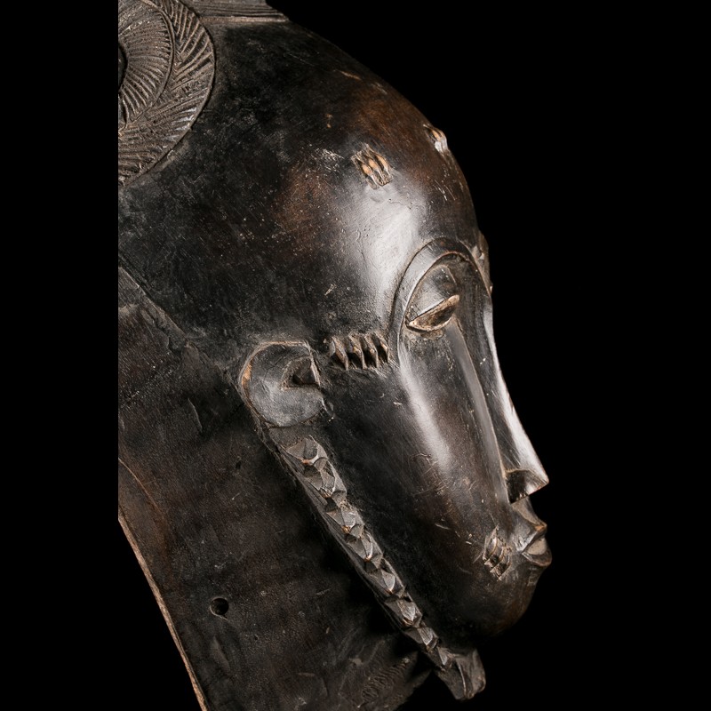 Baule Mblo mask - Ivory Coast african mask Art Heritage Gallery