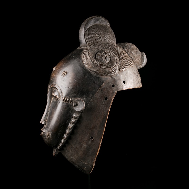 Baule Mblo mask - Ivory Coast african mask Art Heritage Gallery