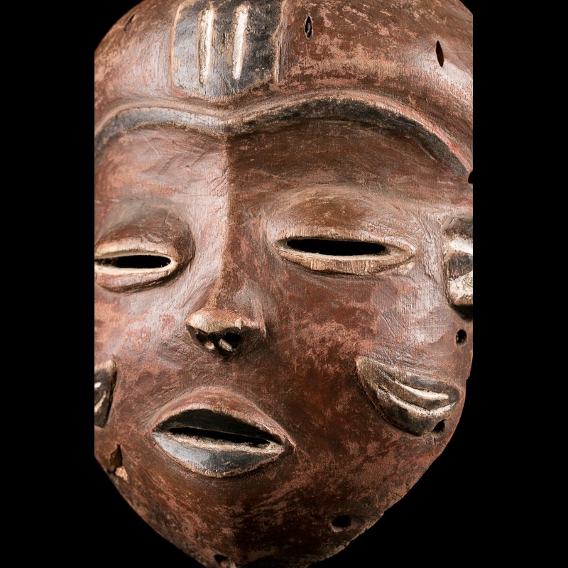 Masque Pende Mbuya - Masques africains de République démocratique du Congo