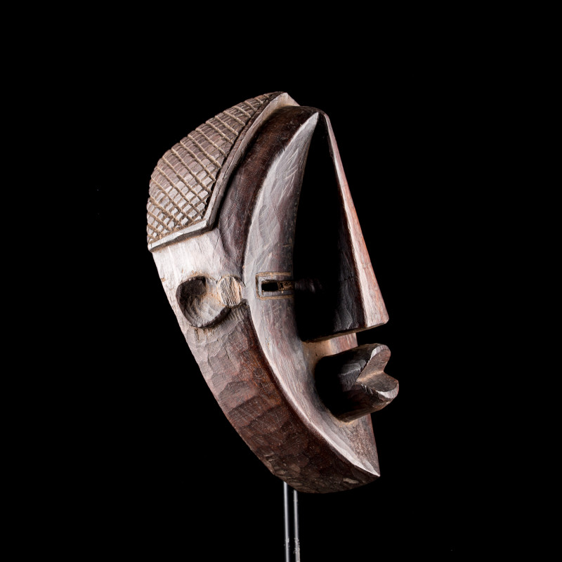 Lwalwa Nkoki Mask - African Mask Lwalu Art Heritage Gallery
