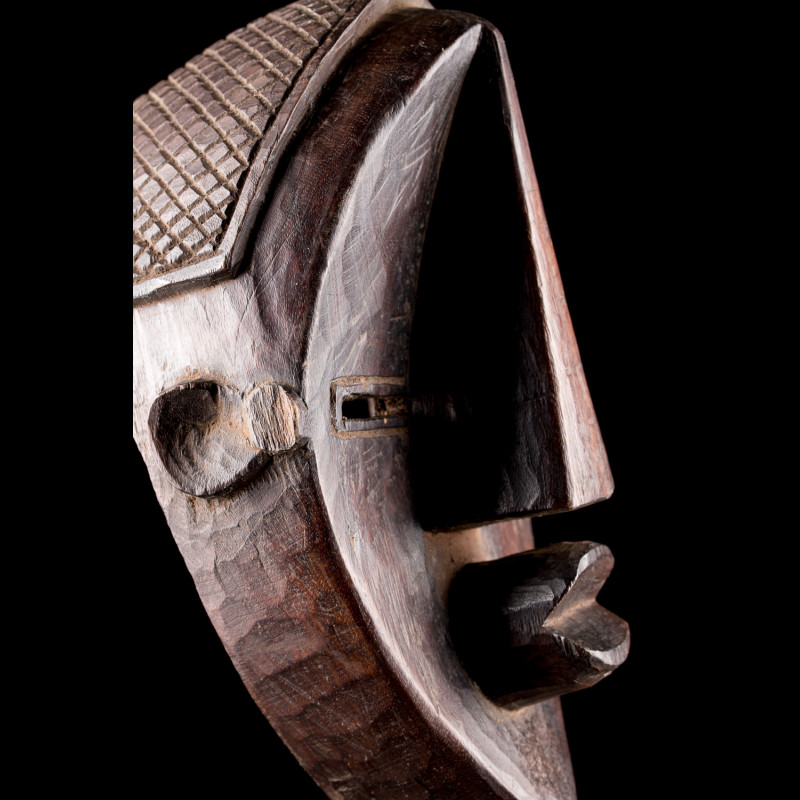Lwalwa Nkoki Mask - African Mask Lwalu Art Heritage Gallery