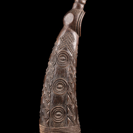 Lulua horn - Bena Luluwa african art instruments in Congo