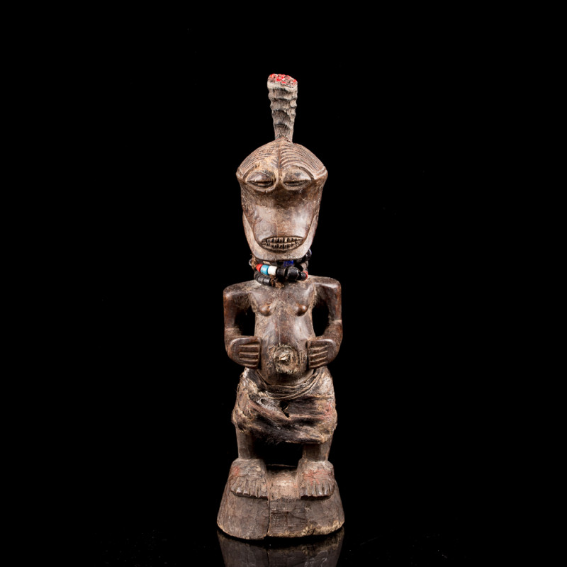 Songye african Nkishi power figure - Nkisi fetish from the Congo