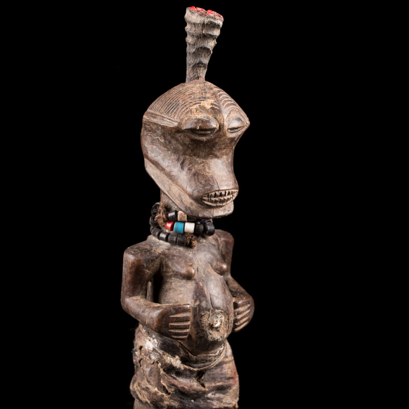 Songye african Nkishi power figure - Nkisi fetish from the Congo