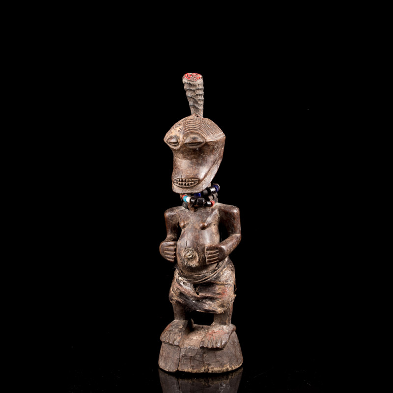 Songye african Nkishi power figure - Nkisi fetish from the Congo