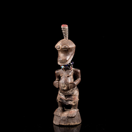 Songye african Nkishi power figure - Nkisi fetish from the Congo