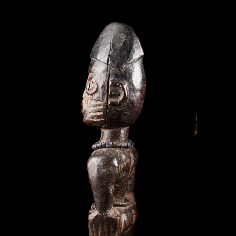 Yoruba Ere Ibeji twin figures - African art from Nigeria Oke Iho Oyo
