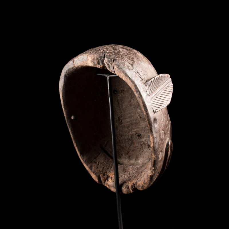 Tête de léopard Edo - Art Africain Traditionnel Galerie Héritage