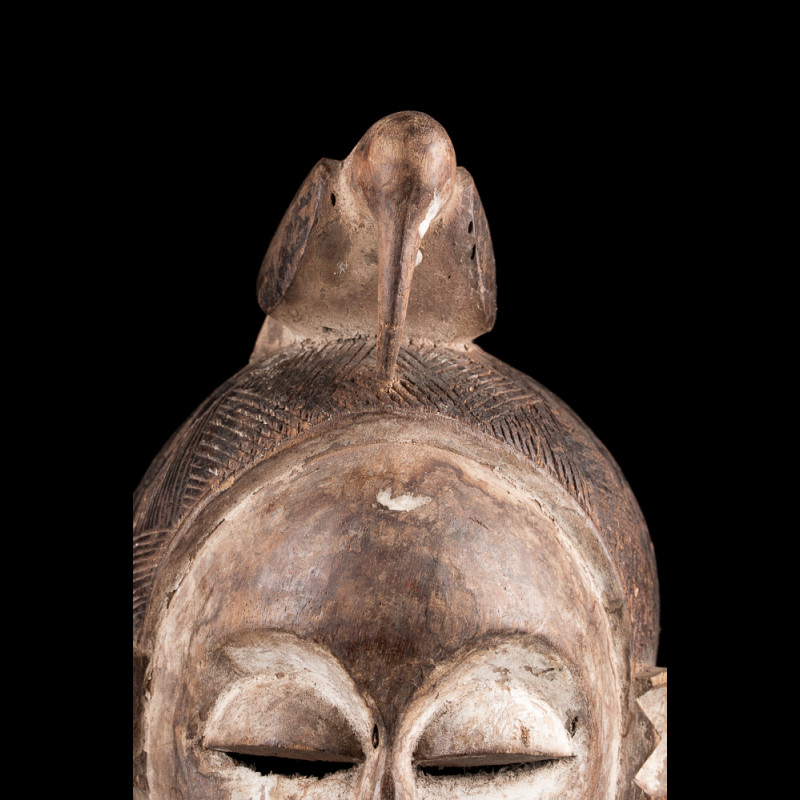 Suku Hemba mask - African art masks from Mukanda initiation in Congo