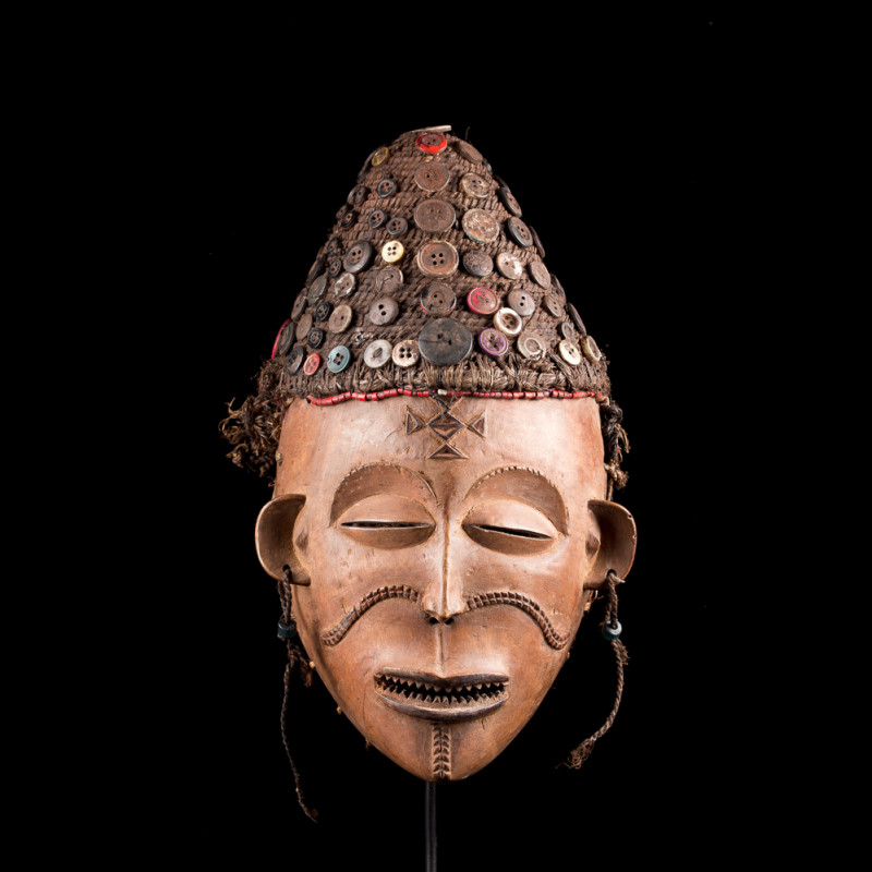 Chokwe Mwana Pwo mask Angola - African mask Art Heritage Gallery