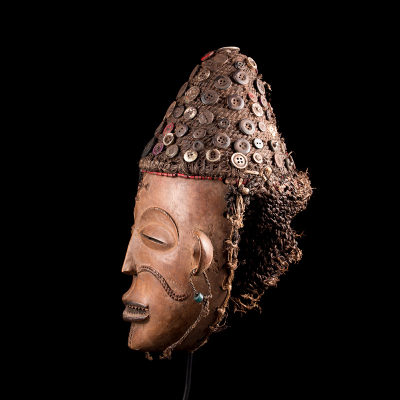 Chokwe Mwana Pwo mask Angola - African mask Art Heritage Gallery