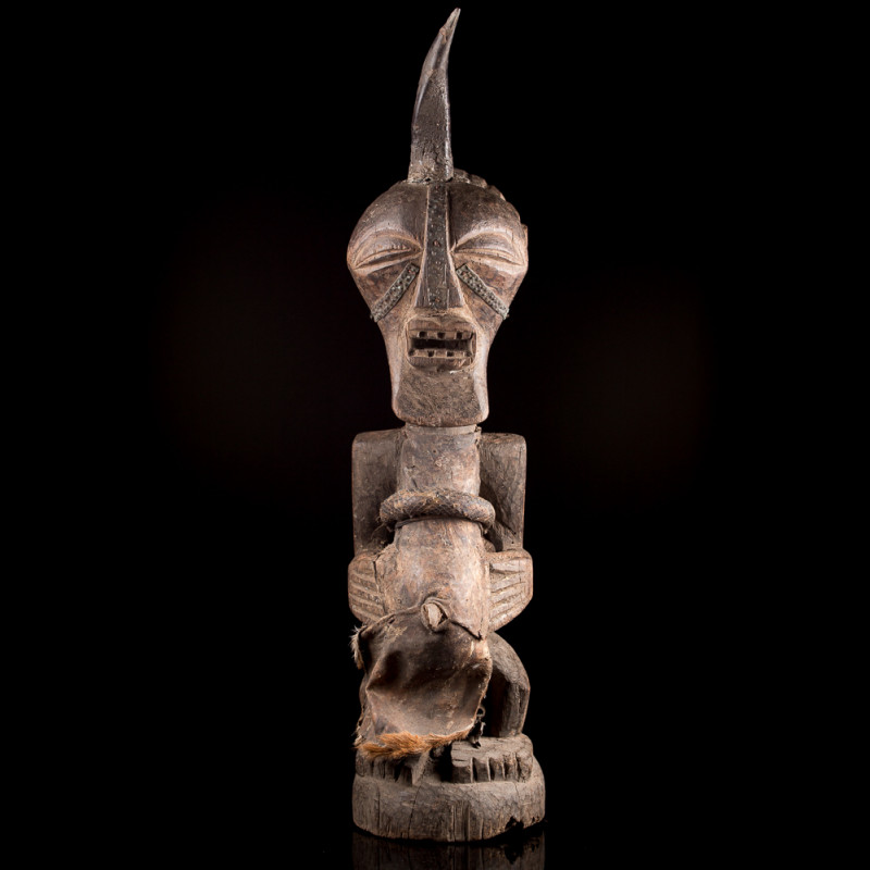 Large Songye Nkishi power figure - African Art Heritage Gallery
