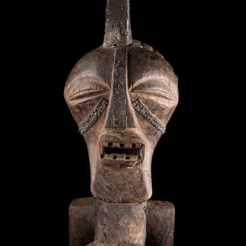 Large Songye Nkishi power figure - African Art Heritage Gallery
