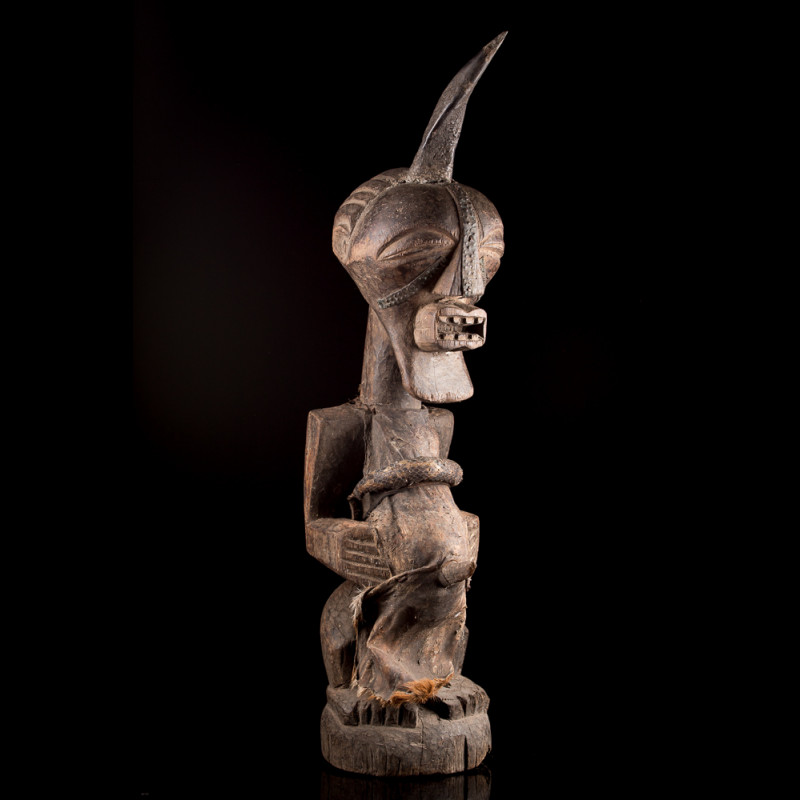 Large Songye Nkishi power figure - African Art Heritage Gallery